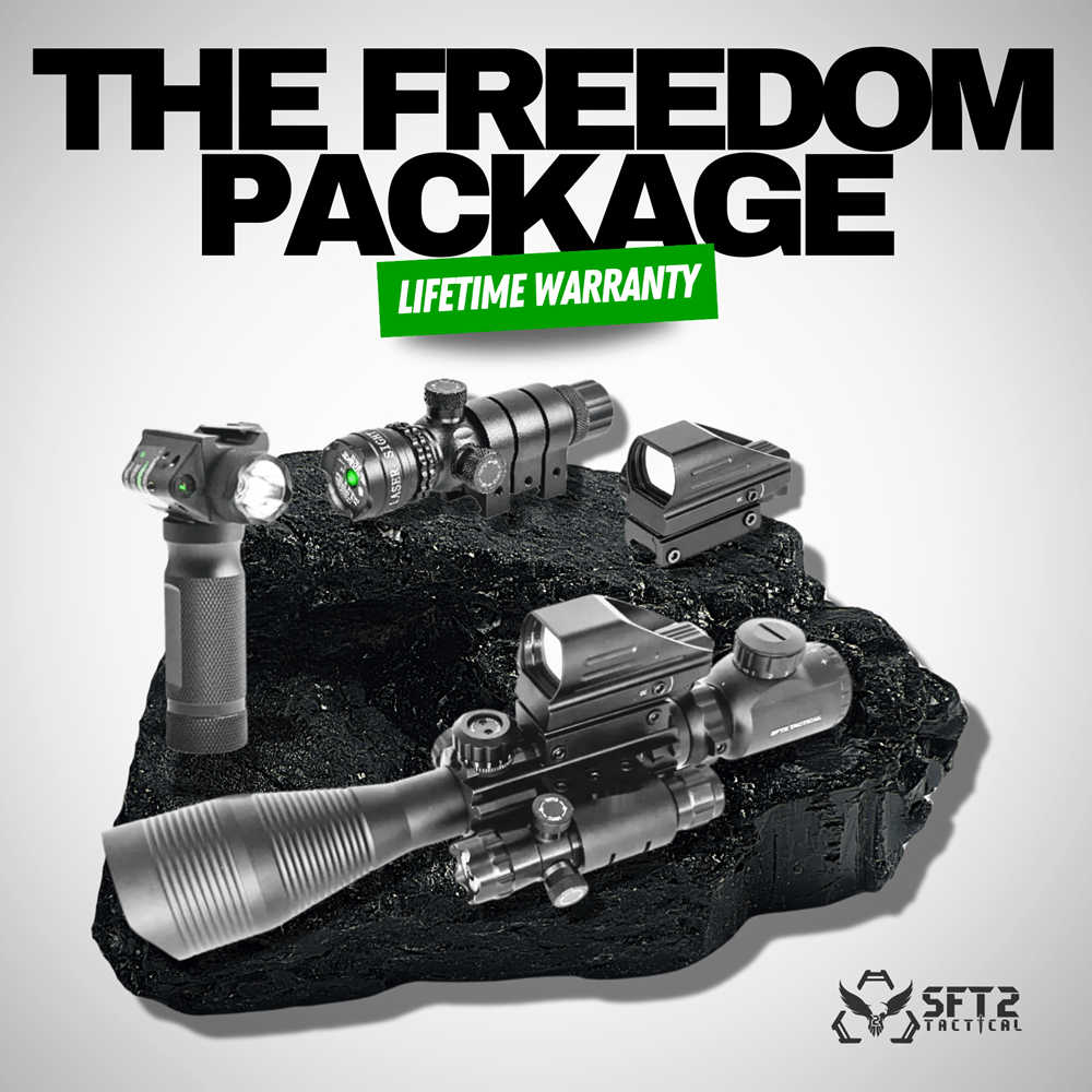 The Freedom Package | Illuminated Scope w/Vertical Foregrip | SFT2 – SFT2 Tactical