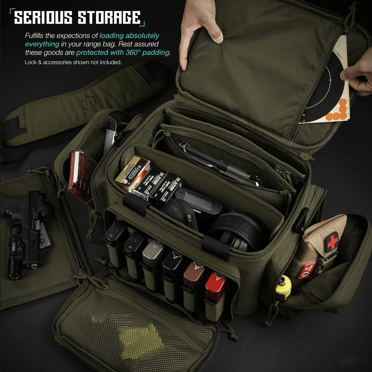 Specialist Range Bag | Multicam Tactical Pistol Range Bag | SFT2 Tactical