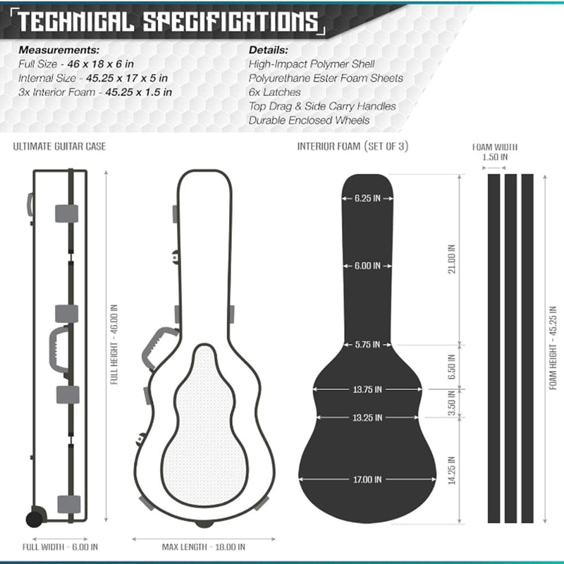 Tactical Discreet Guitar Case - SFT2 Tactical