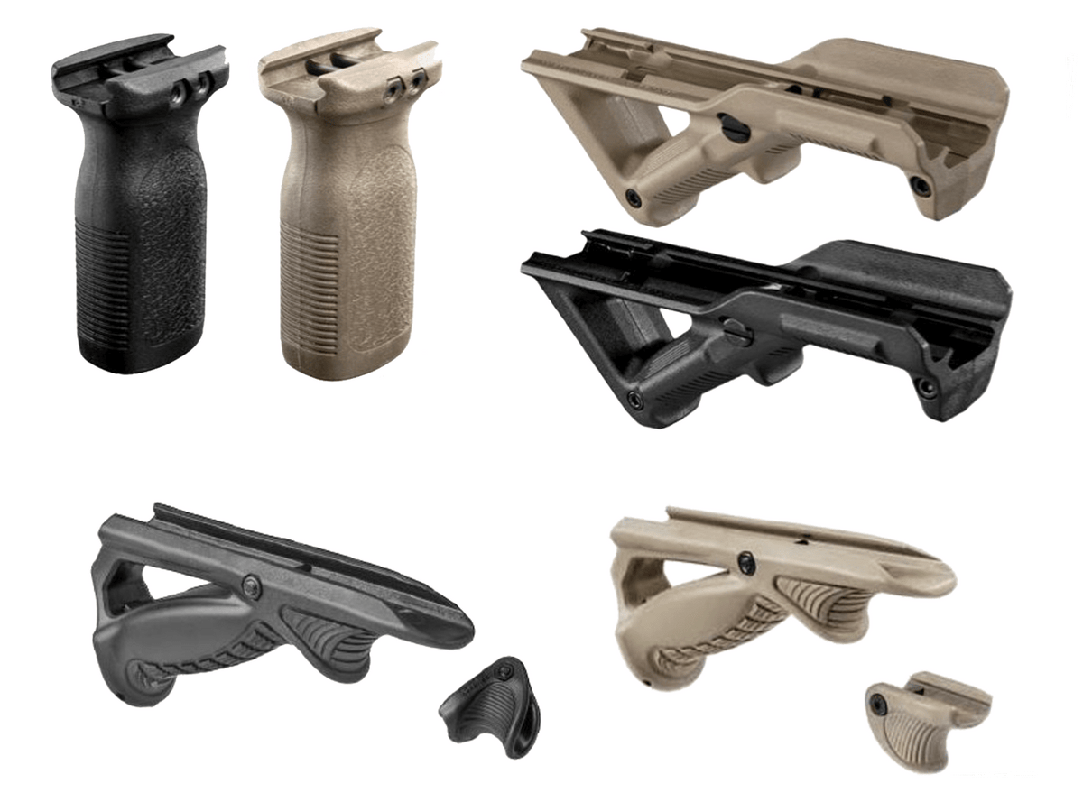 Vertical and Angled Foregrips - SFT2 Tactical