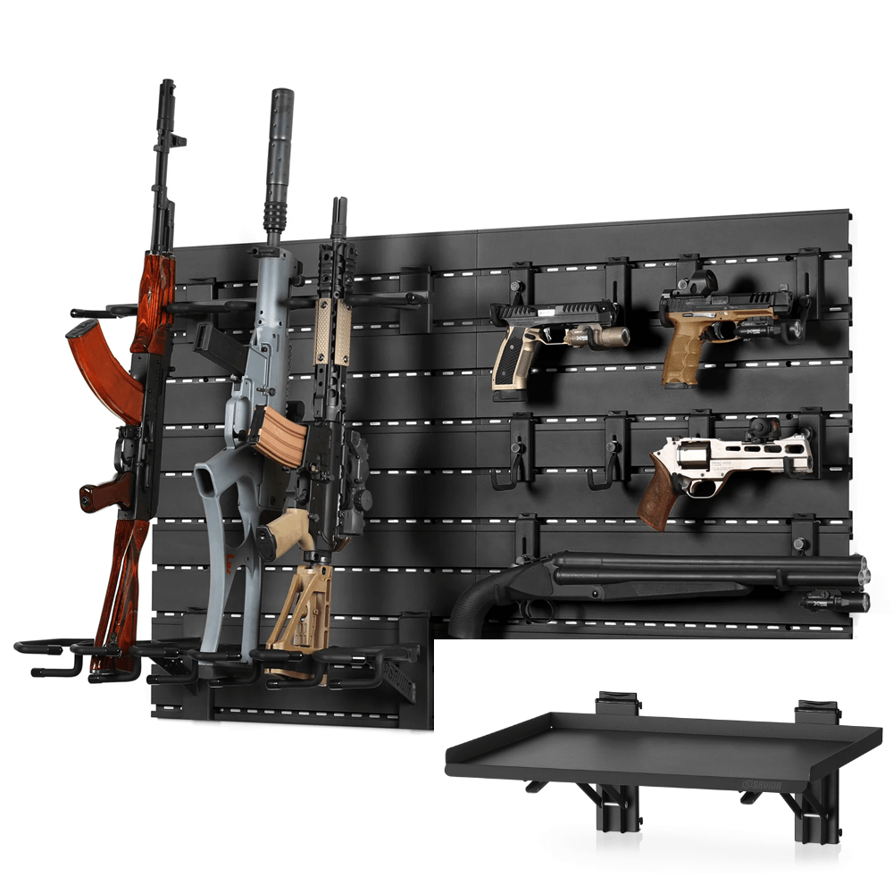 Build Your Wall Rack | Custom Gun Wall & Firearm Display Package | SFT2 ...