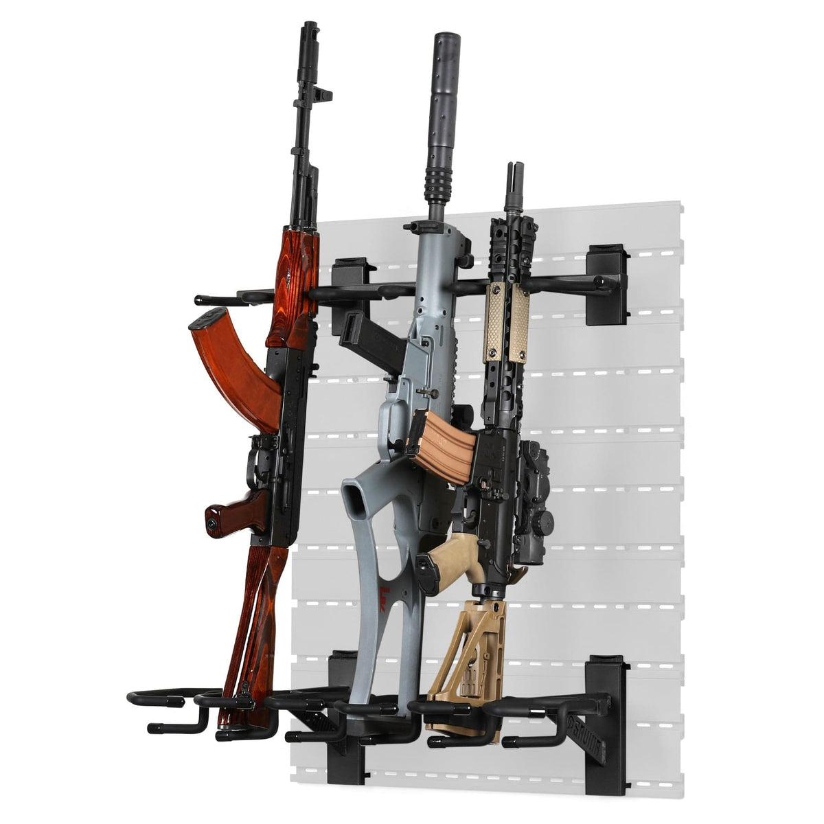 Wall Rack System Rifle Rack | Vertical Long Gun Display | SFT2 Tactical