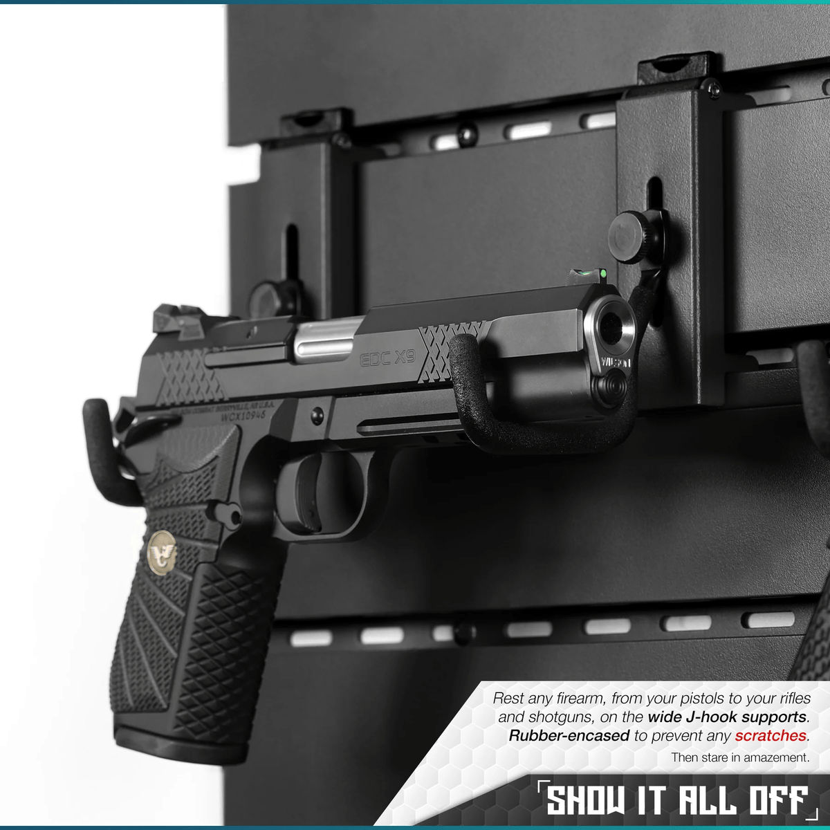 Adjustable J-Hooks for Wall Rack System | Gun Wall Storage Hooks | SFT2 ...