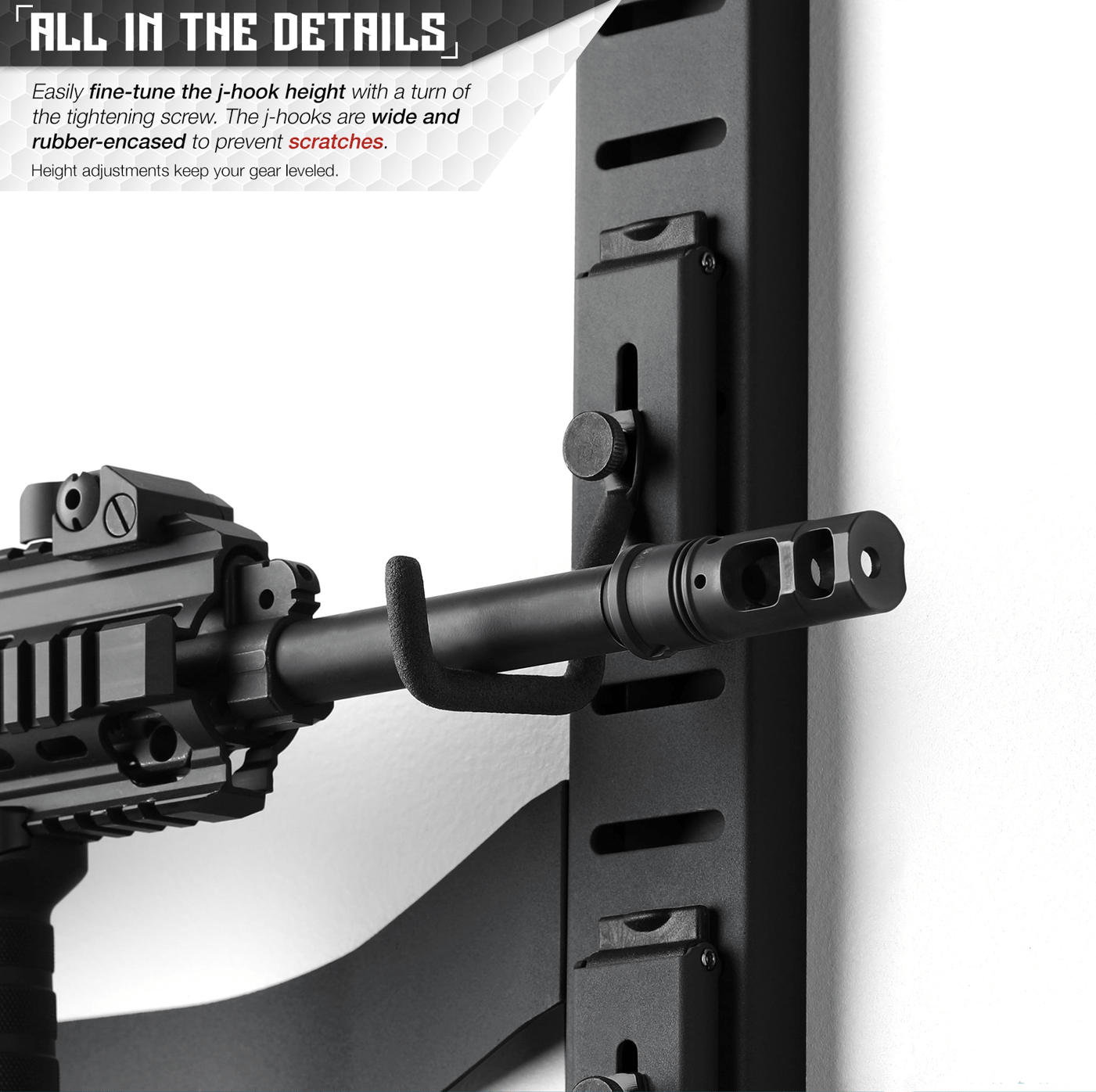 Horizontal Wall Rack - SFT2 Tactical