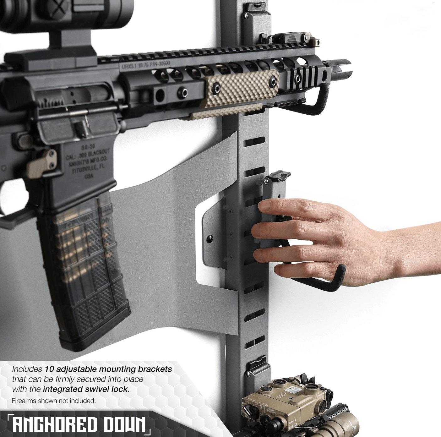 Horizontal Wall Rack - SFT2 Tactical