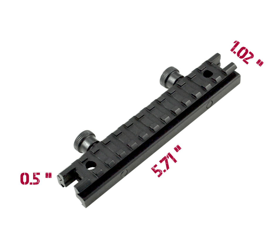 Picatinny Riser Mount (3 Sizes) - SFT2 Tactical
