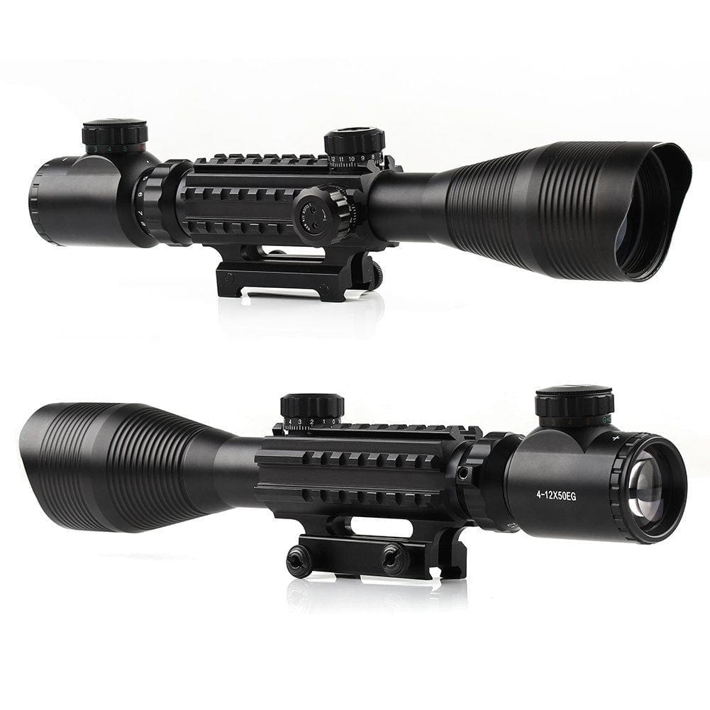 4-12x50 Illuminated Reticle Scope | SFT2 Tactical